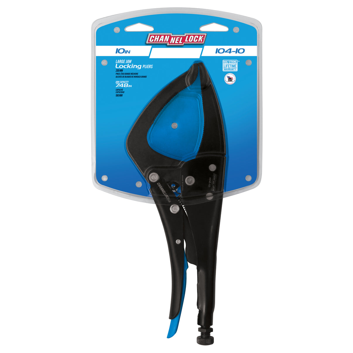 104-10 10-inch Large Jaw Locking Pliers | Shop CHANNELLOCK®