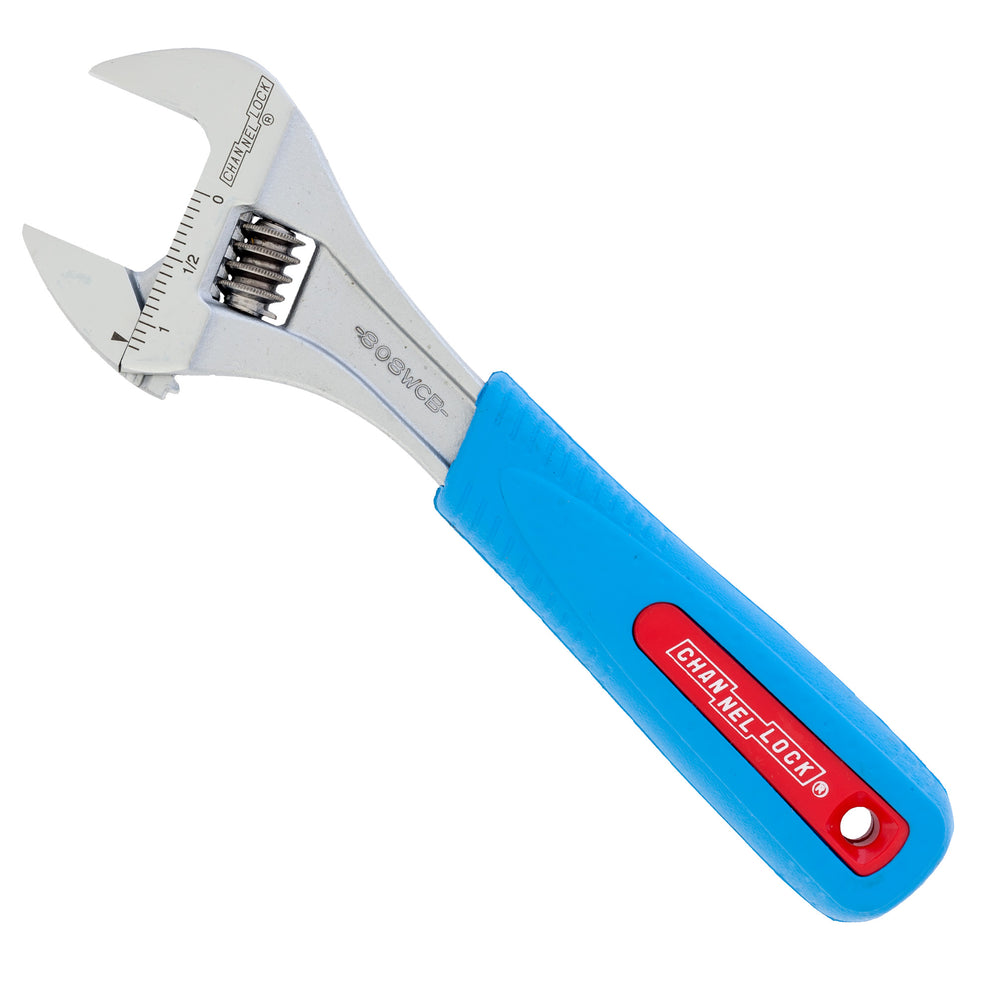 8-inch CODE BLUE® Adjustable Wrench (808WCB) – CHANNELLOCK®